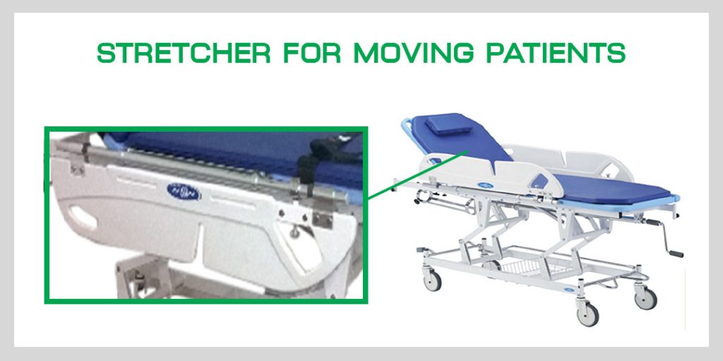 High and Low type Stretcher (NISSIN) – LUNDAL(THAILAND)CO.,LTD.